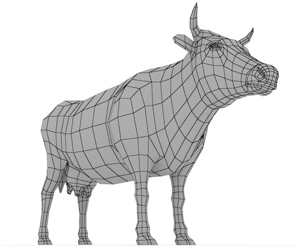 ArtStation - Cow | Resources