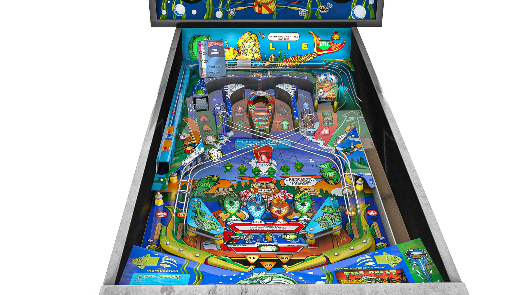 ArtStation - Pinball lowpoly Fish Quest | Game Assets