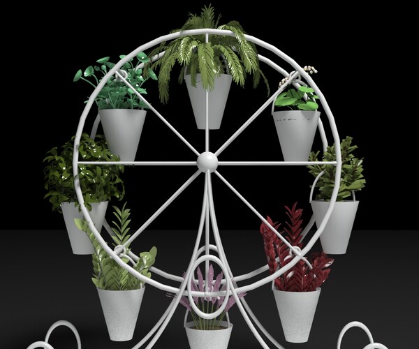 ArtStation - Decorative Flower Stand | Resources