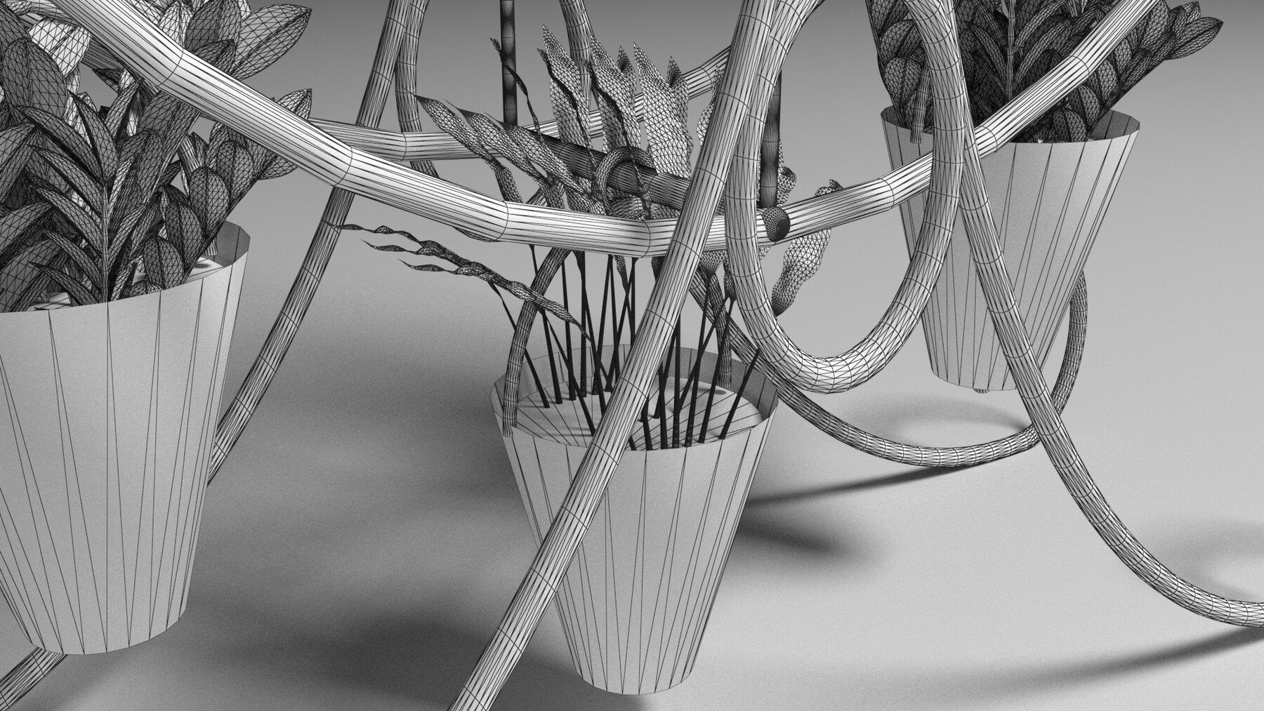 ArtStation - Decorative Flower Stand | Resources