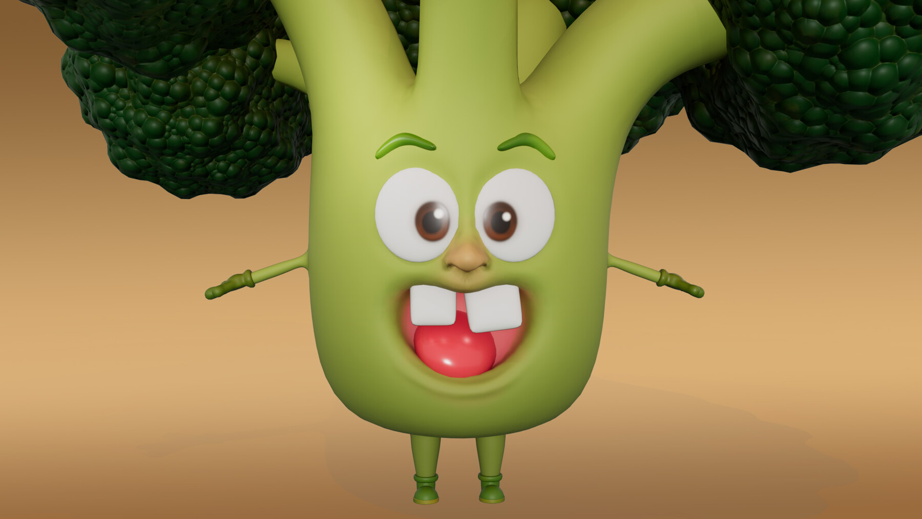 ArtStation - Cartoon broccoli | Game Assets