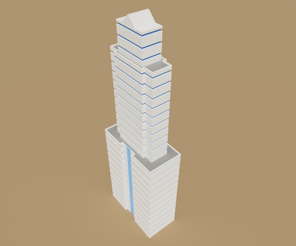 ArtStation - voxel city building | Game Assets