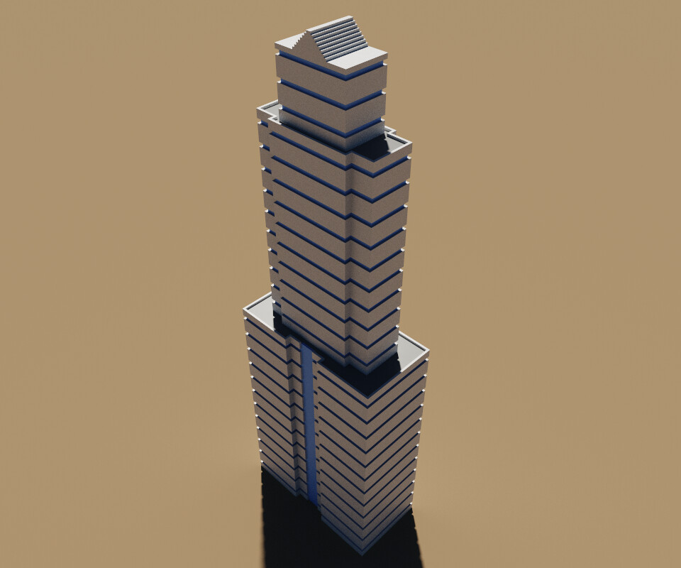 ArtStation - voxel city building | Game Assets