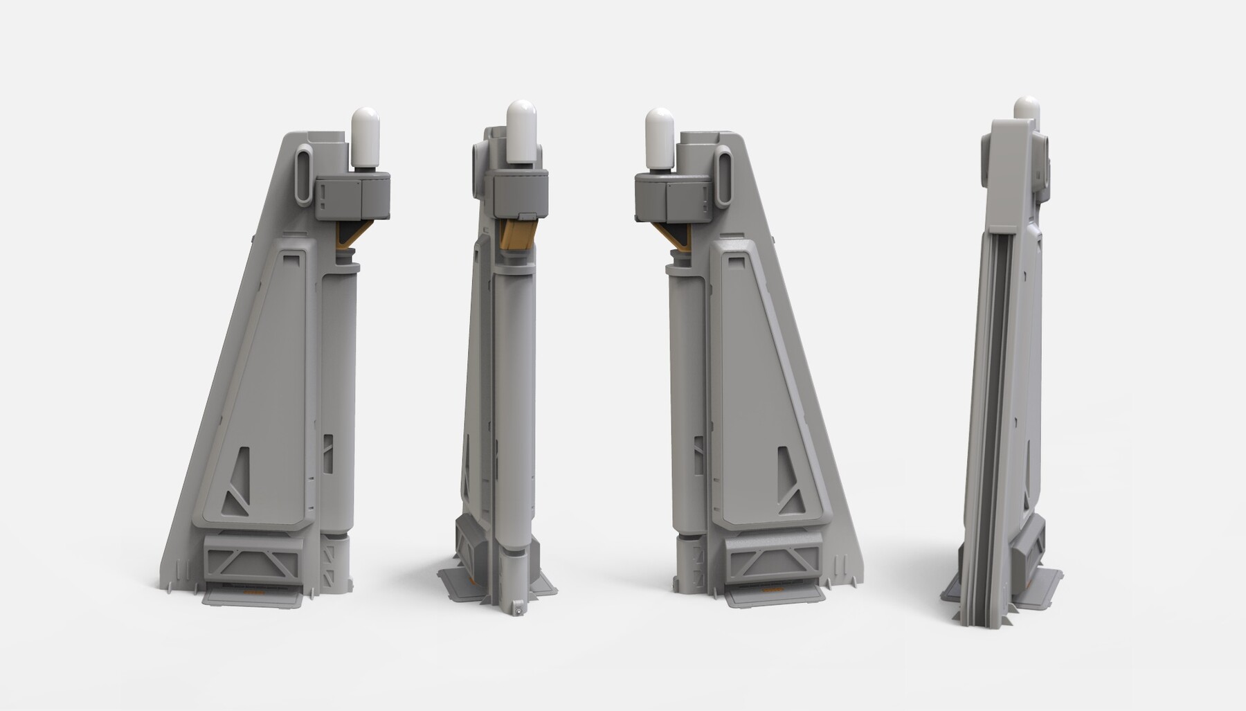 ArtStation - sci-fi Architecture kitbash 3 | Resources