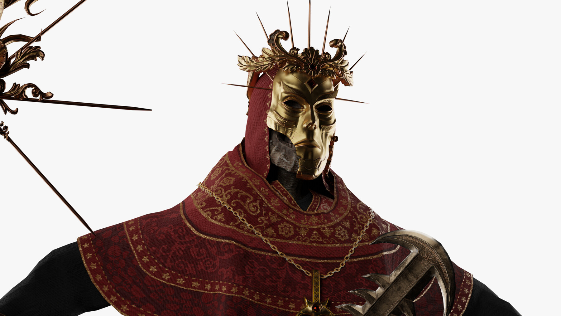 ArtStation - Undead Priest / Necromancer | Game Assets