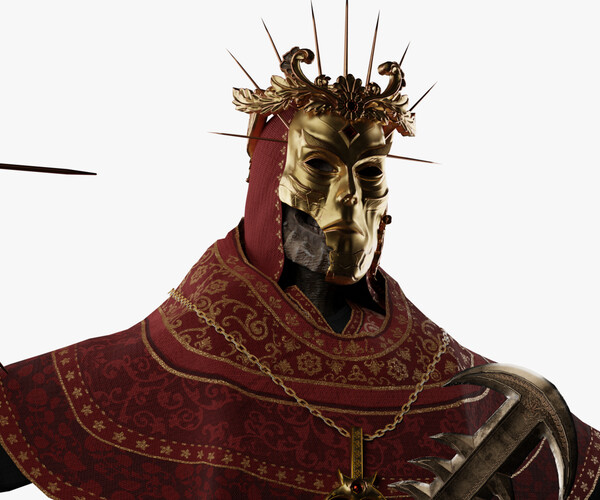 ArtStation - Undead Priest / Necromancer | Game Assets