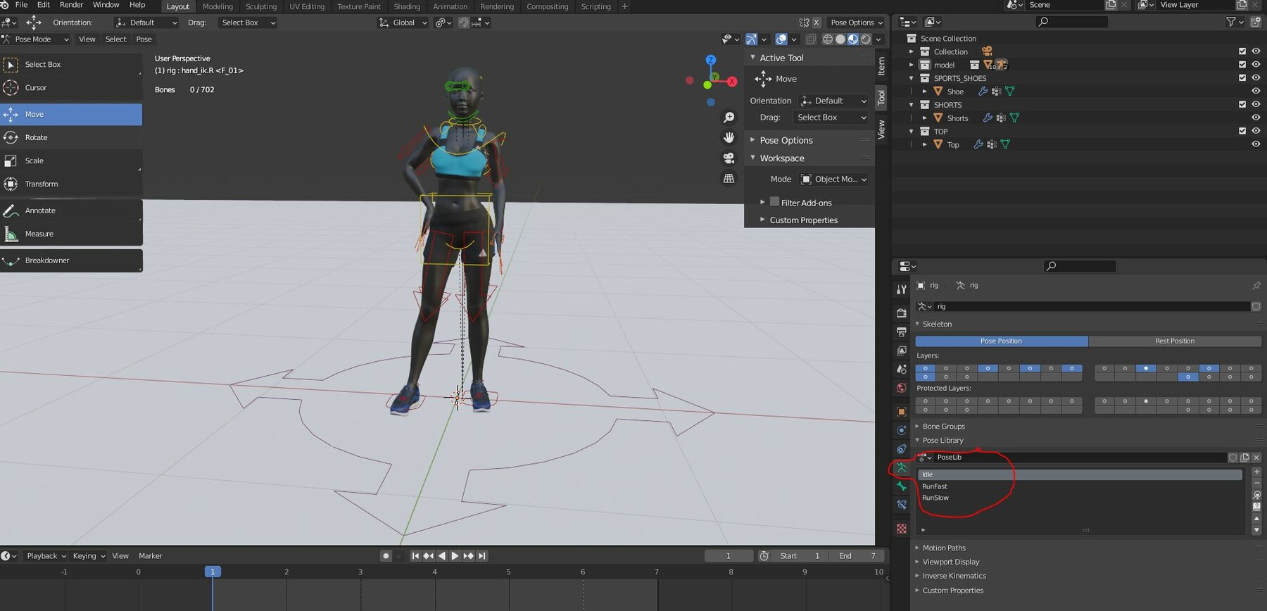 ArtStation - Woman mannequin V2 Rigged | Game Assets
