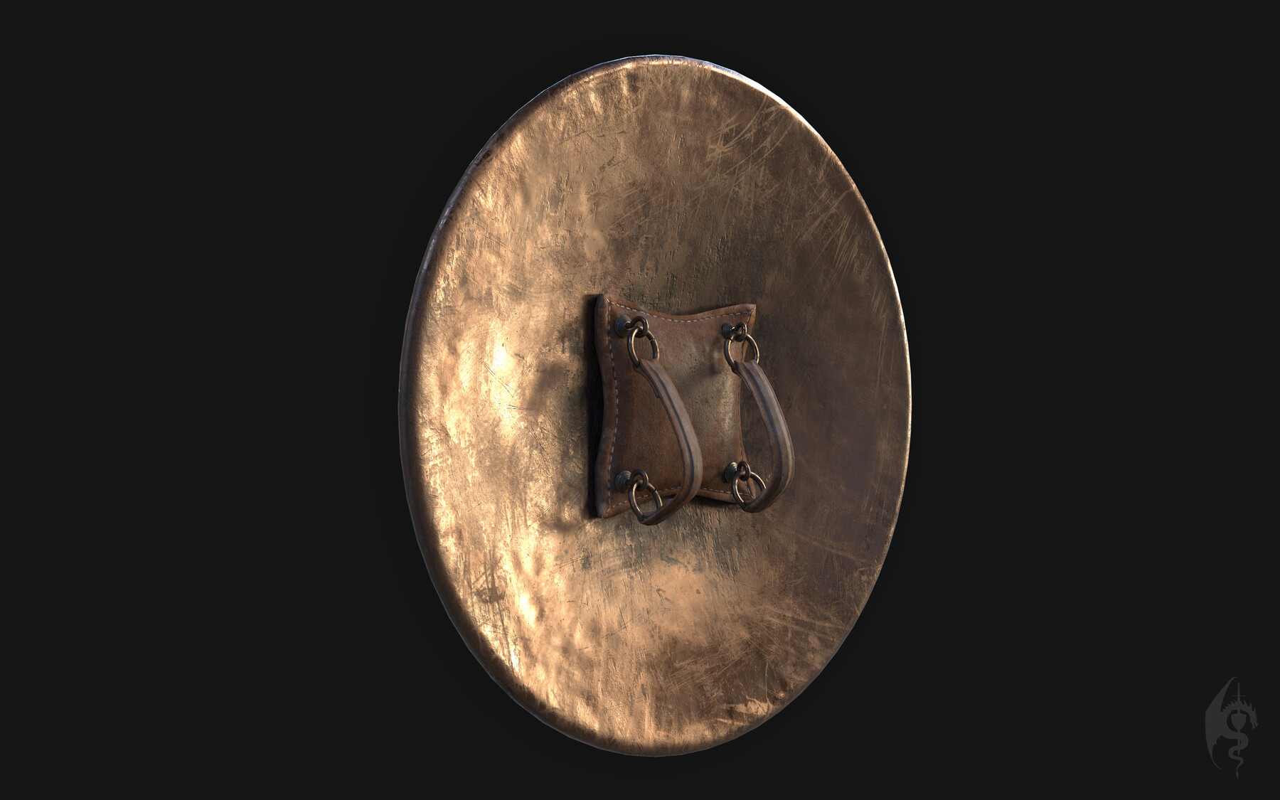 ArtStation - Dhal Shield 17th Century | Game Assets