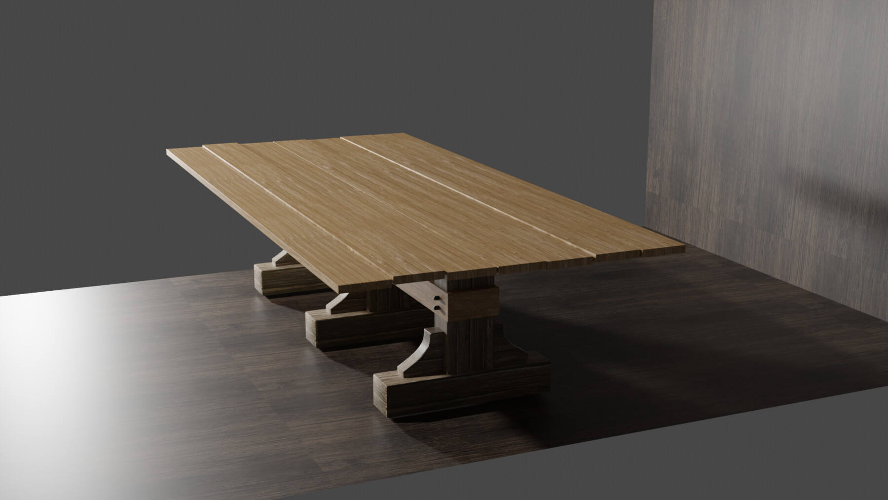 ArtStation - Medieval Table | Game Assets
