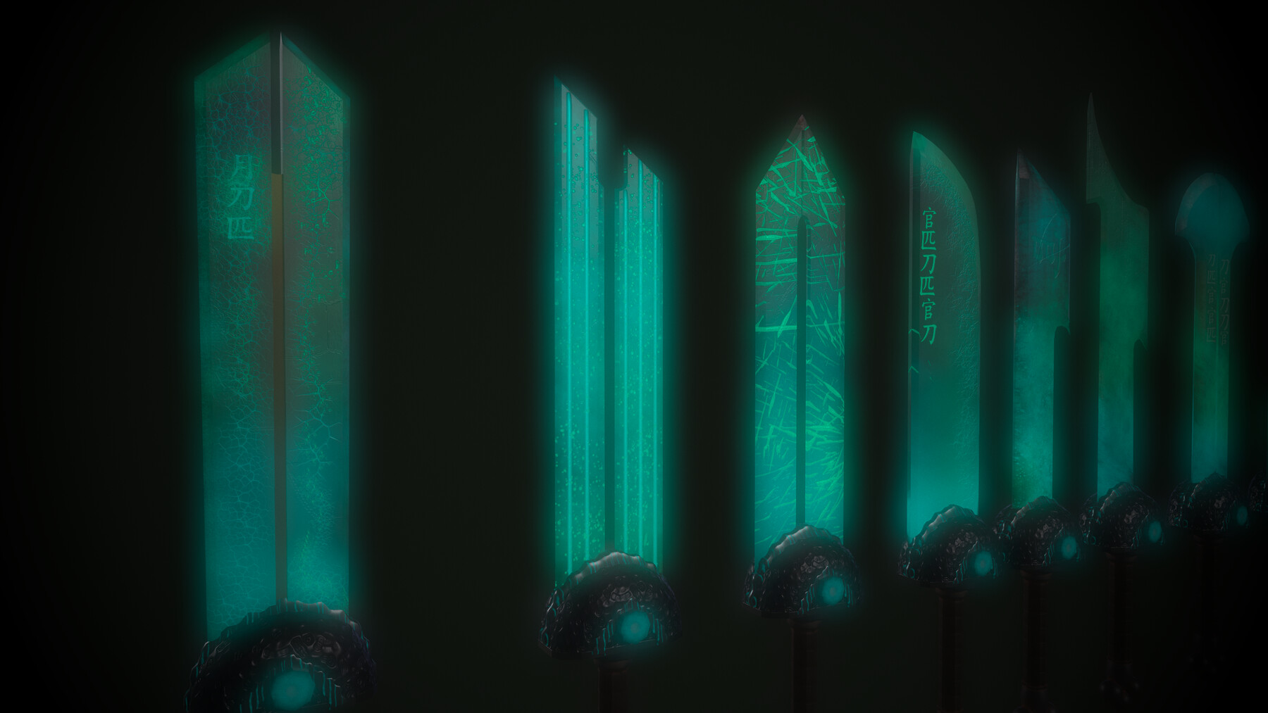 ArtStation - Low poly swords pack | Game Assets