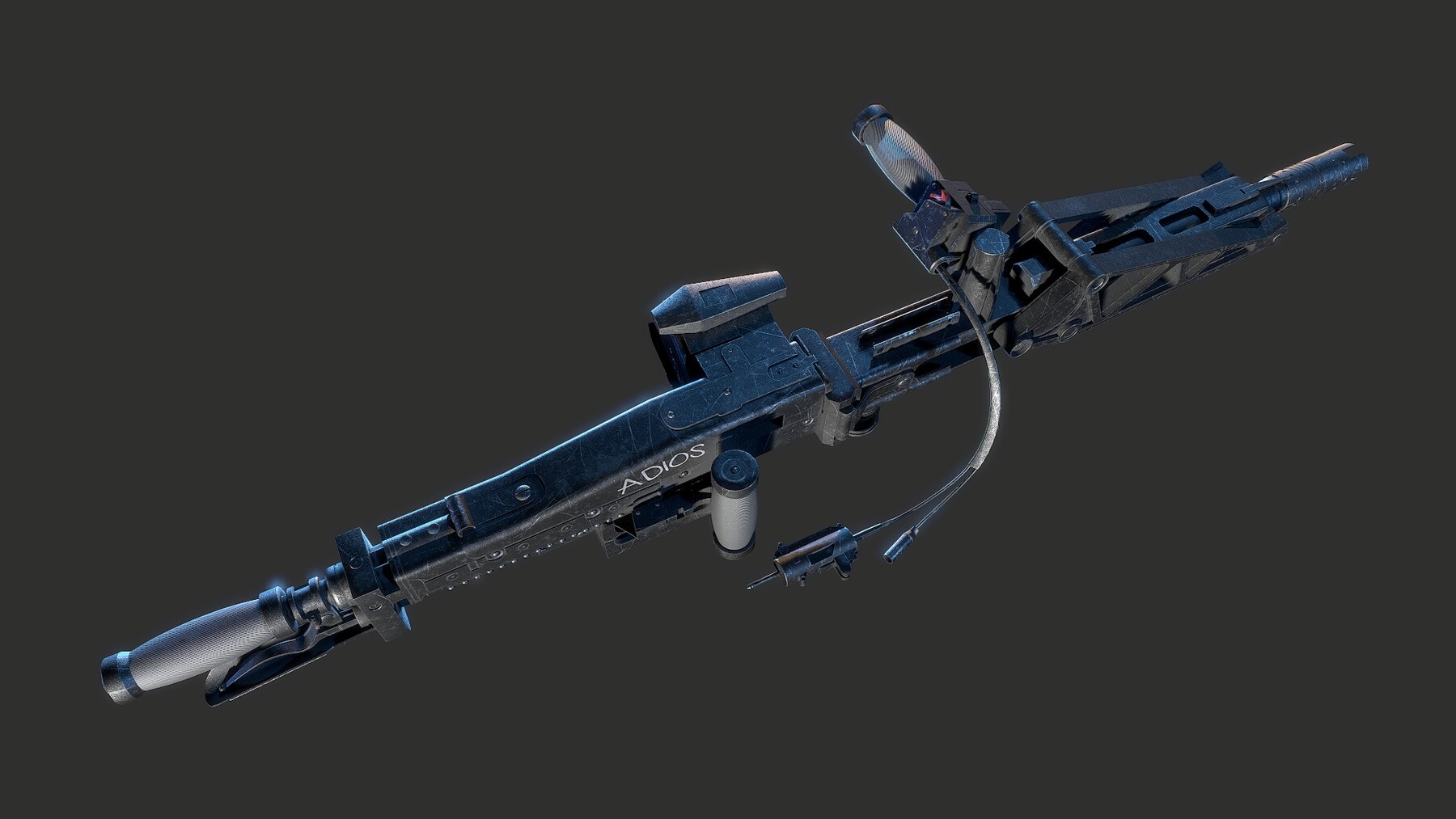 ArtStation - M56 Smartgun Aliens | Resources