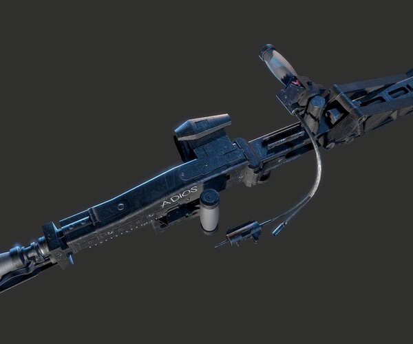 ArtStation - M56 Smartgun Aliens | Resources