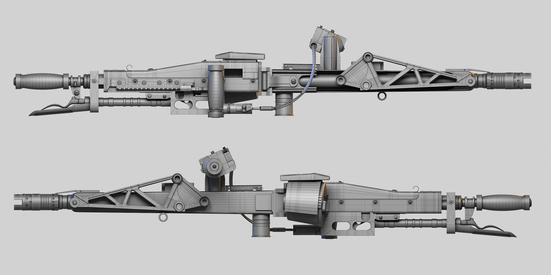 ArtStation - M56 Smartgun Aliens | Resources