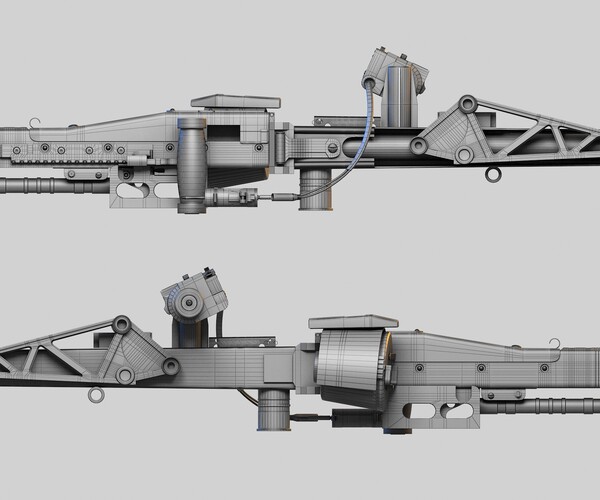 ArtStation - M56 Smartgun Aliens | Resources