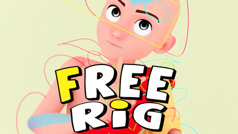 ArtStation - Waitress - Free Game Ready RIG | Game Assets