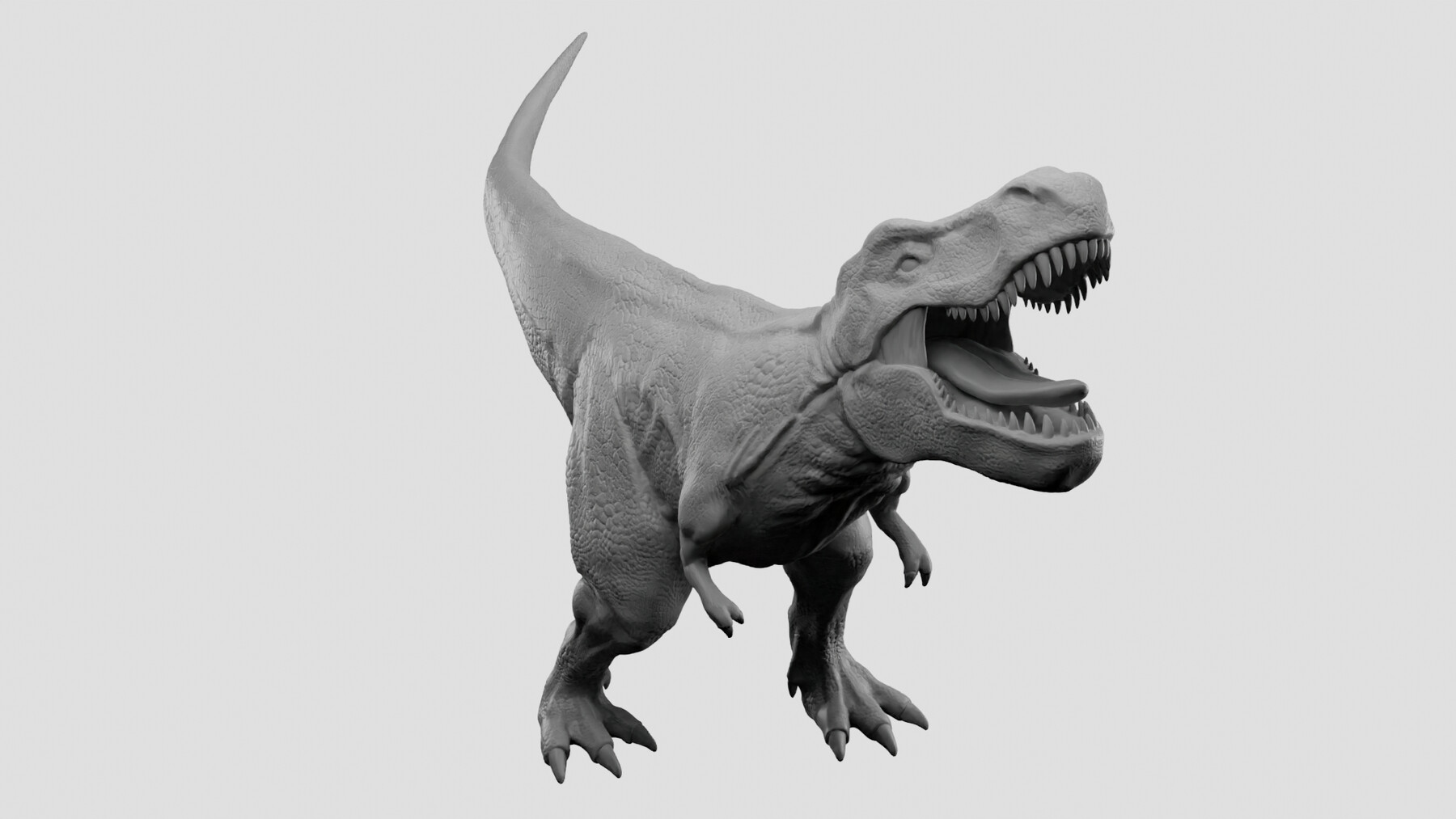 ArtStation - T REX 3D MODEL | Resources