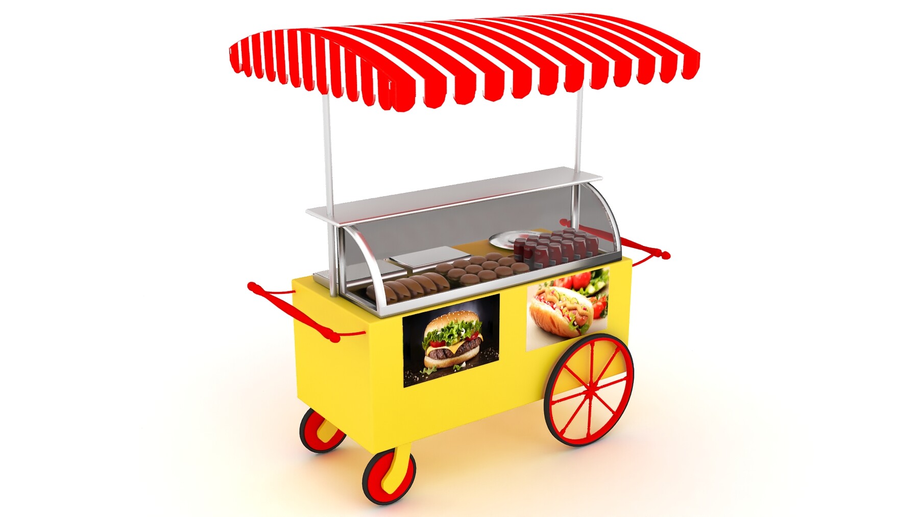 ArtStation - Fast Food Cart | Resources