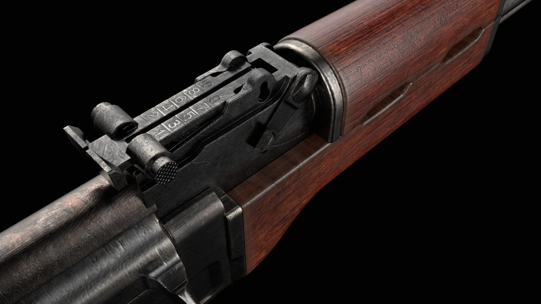 ArtStation - AK-47 / AKS Kalashnikov Assault Rifles (Game Ready) | Game ...