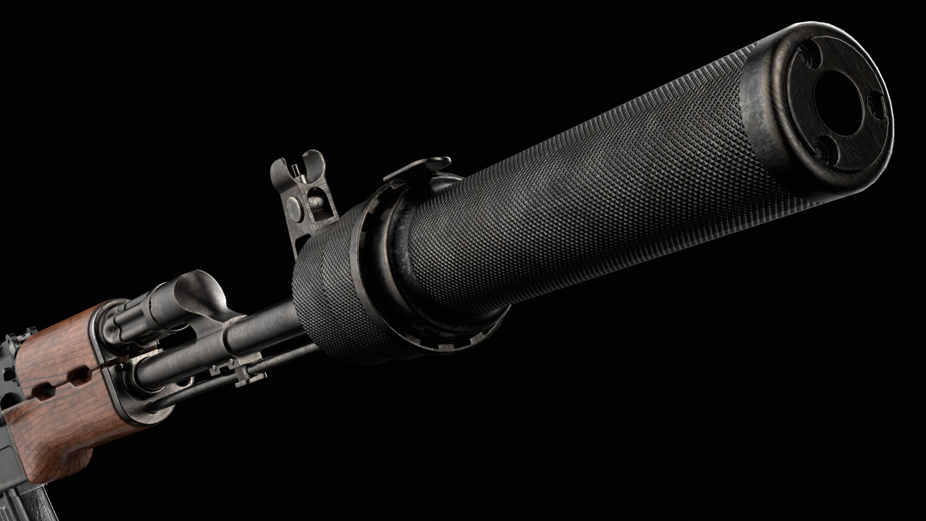 ArtStation - AK-47 / AKS Kalashnikov Assault Rifles (Game Ready) | Game ...