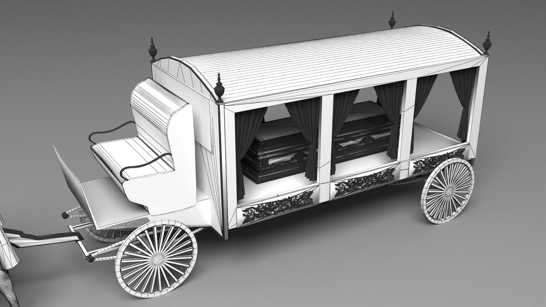 ArtStation - Funeral Carriage | Resources