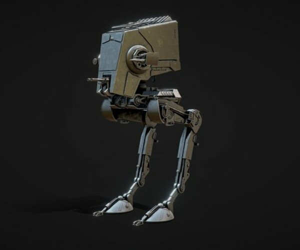 ArtStation - AT-ST Star Wars | Resources