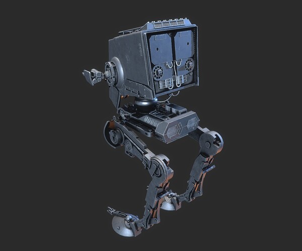 ArtStation - AT-ST Star Wars | Resources