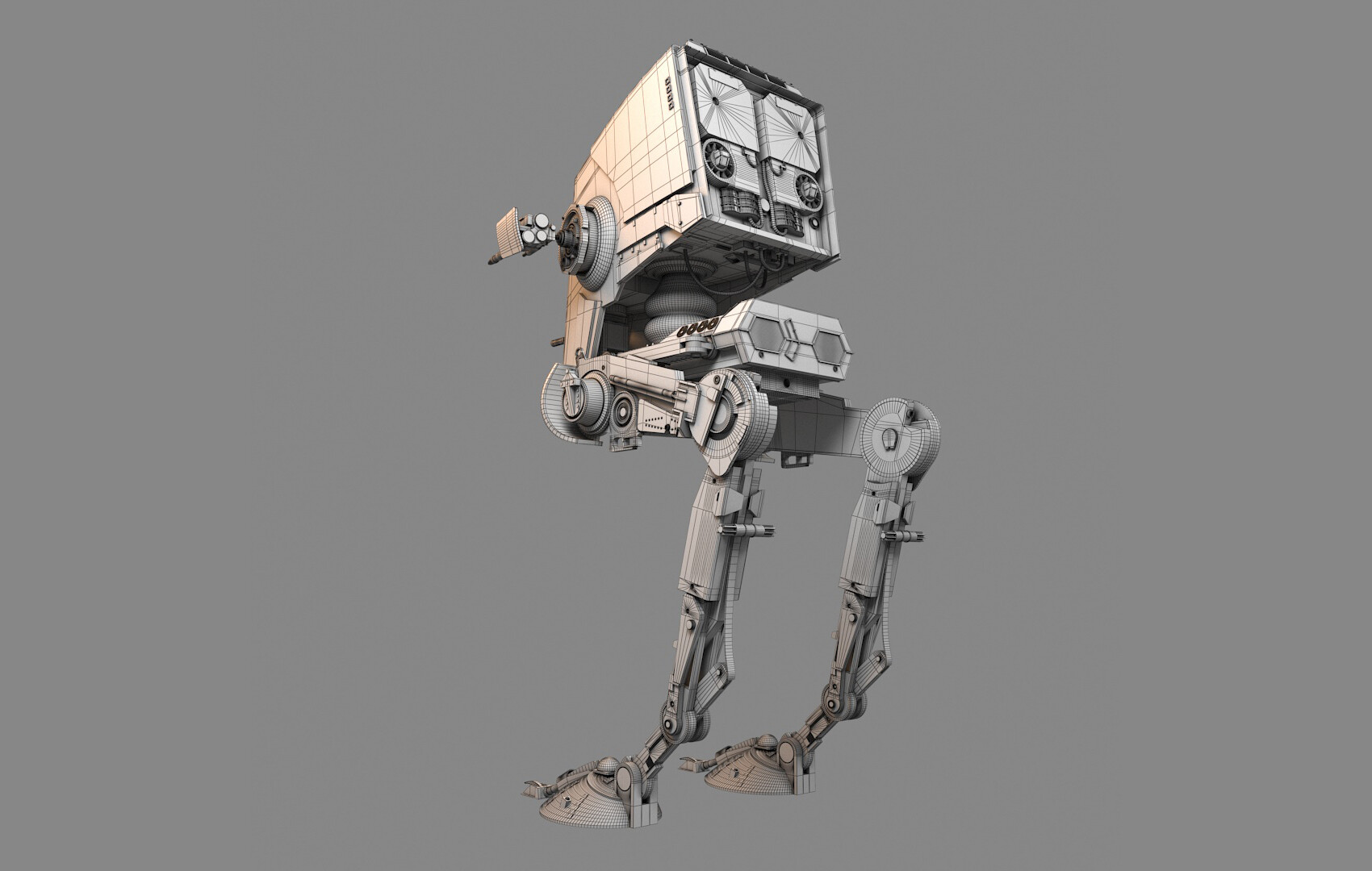 ArtStation - AT-ST Star Wars | Resources