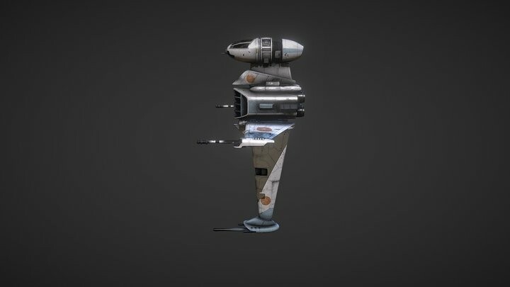 ArtStation - B Wing Star Wars | Resources