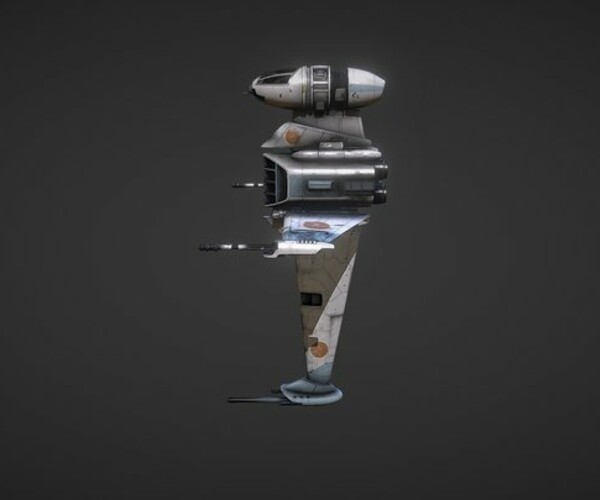 ArtStation - B Wing Star Wars | Resources