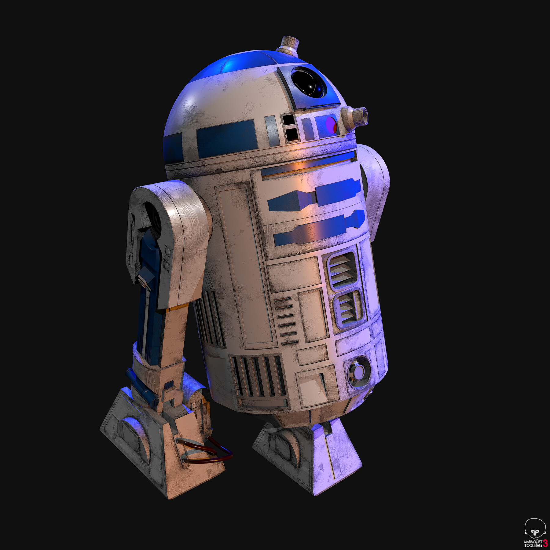 ArtStation - R2D2 Star Wars | Resources