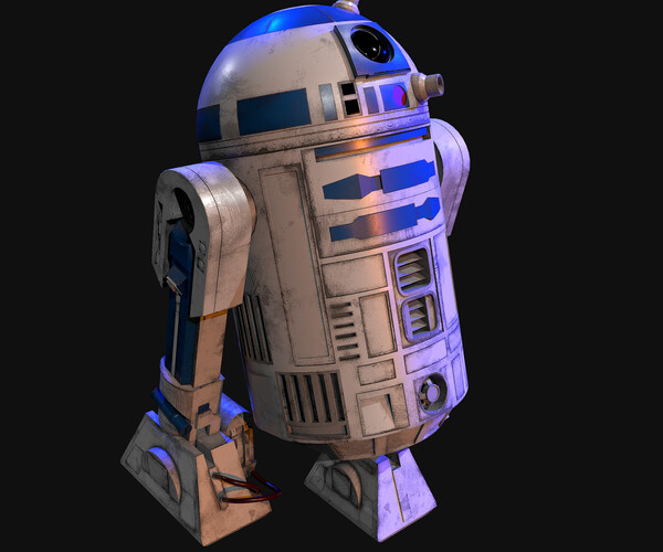 ArtStation - R2D2 Star Wars | Resources