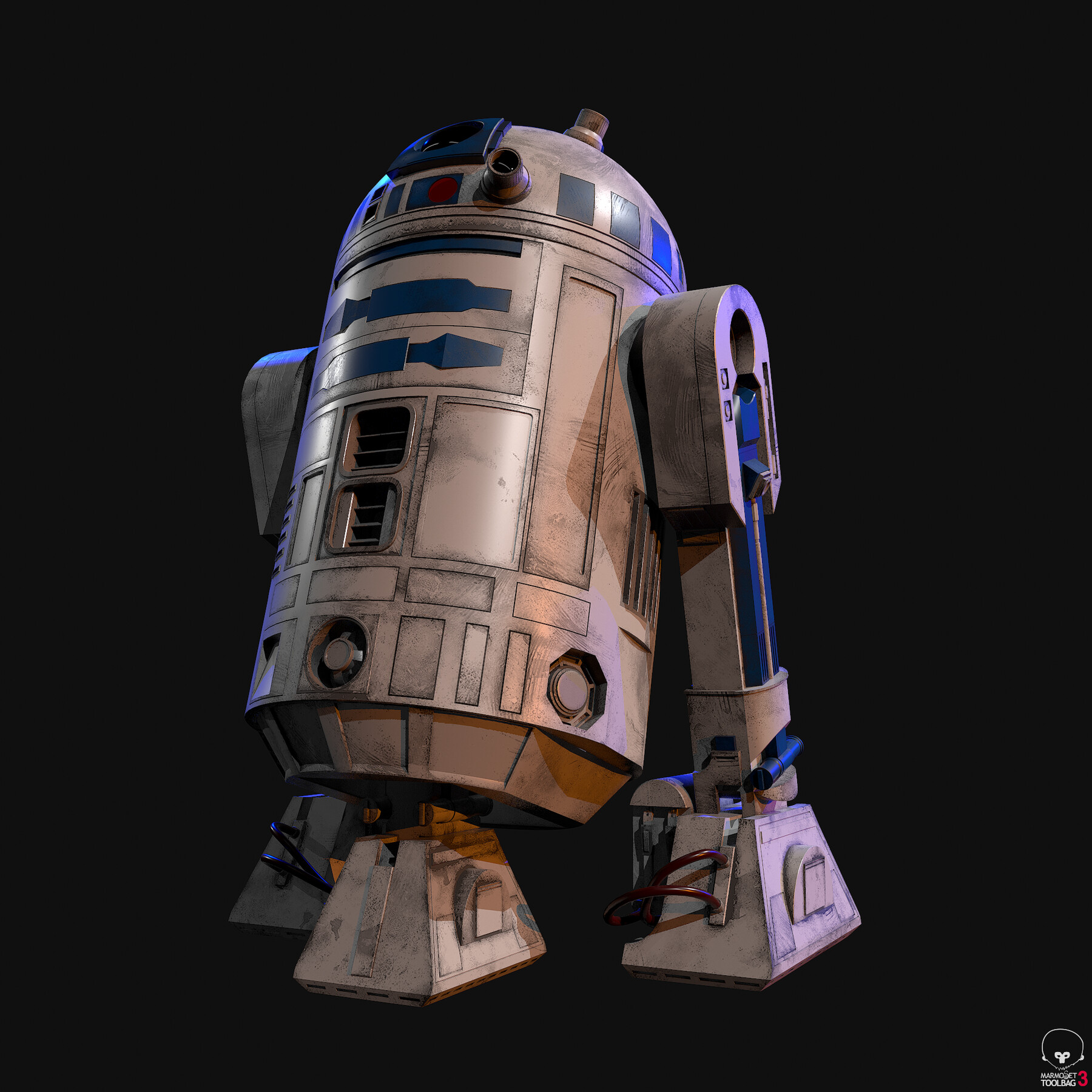 ArtStation - R2D2 Star Wars | Resources