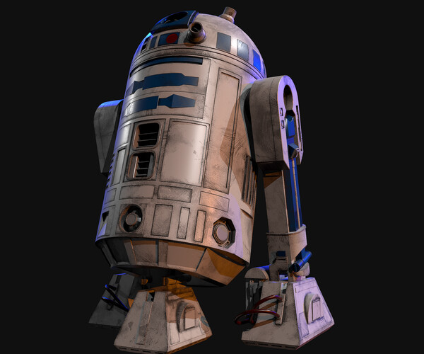 ArtStation - R2D2 Star Wars | Resources