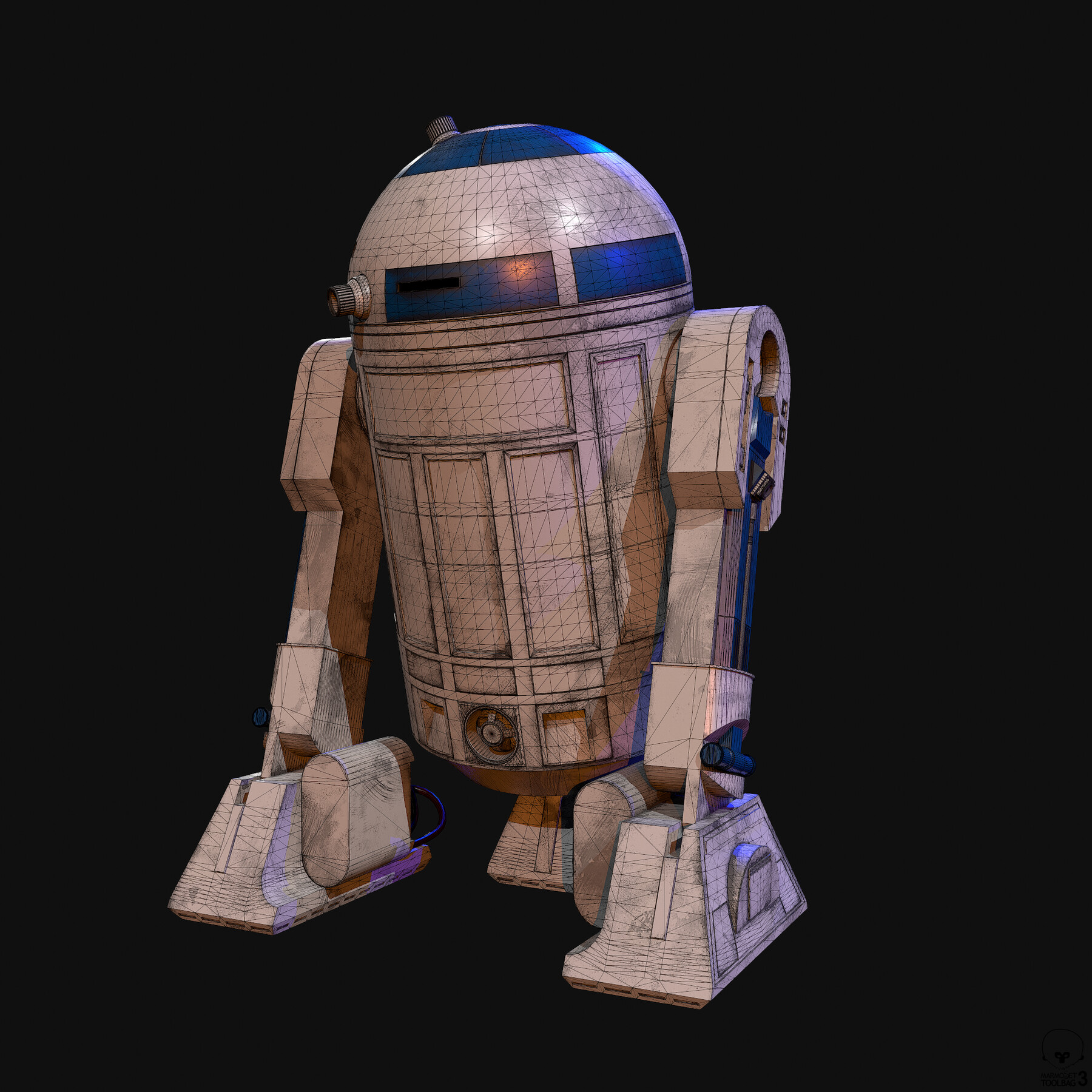 ArtStation - R2D2 Star Wars | Resources