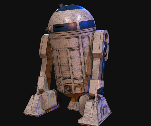 ArtStation - R2D2 Star Wars | Resources