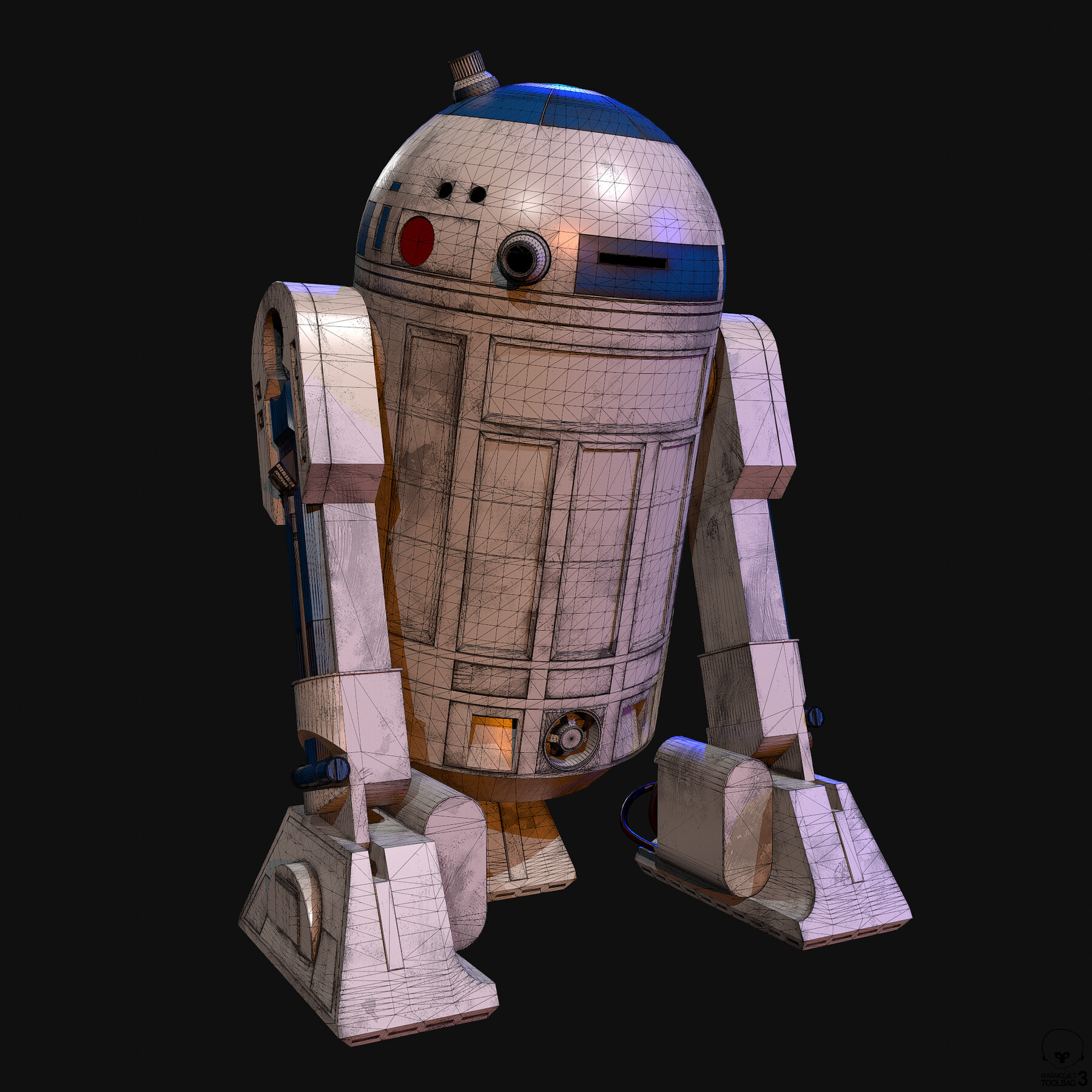 ArtStation - R2D2 Star Wars | Resources