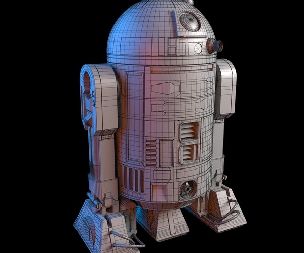 ArtStation - R2D2 Star Wars | Resources