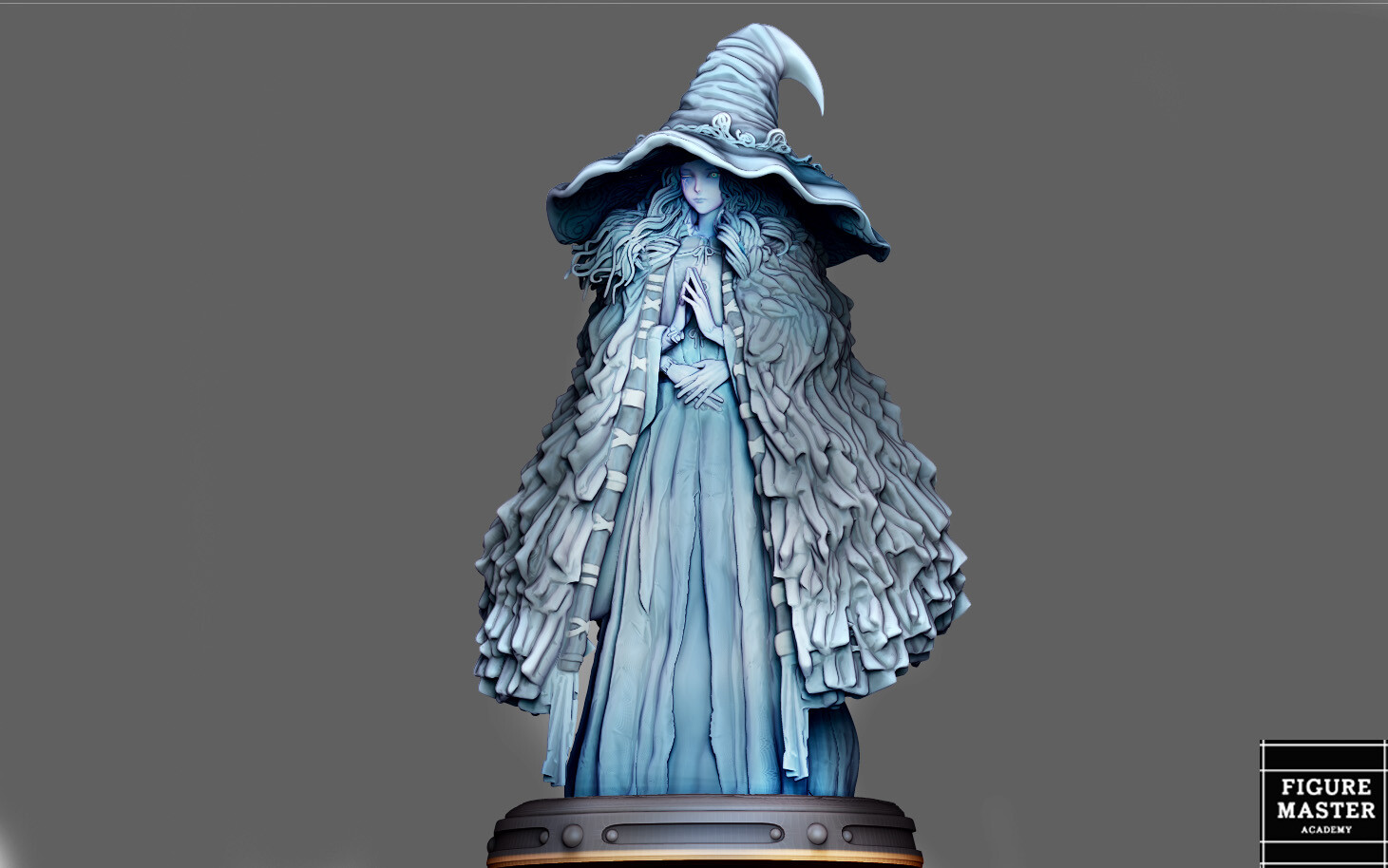 ArtStation - RANNI THE WITCH ELDEN RING CHARACTER GIRL 3D PRINT MODEL ...