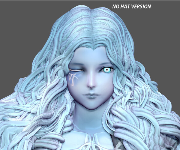 ArtStation - RANNI THE WITCH ELDEN RING CHARACTER GIRL 3D PRINT MODEL ...