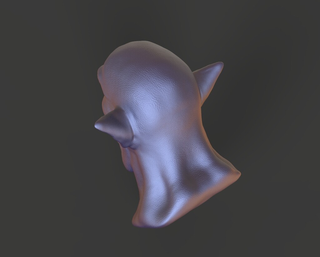 ArtStation - Head-F13_high poly sculpt | Resources