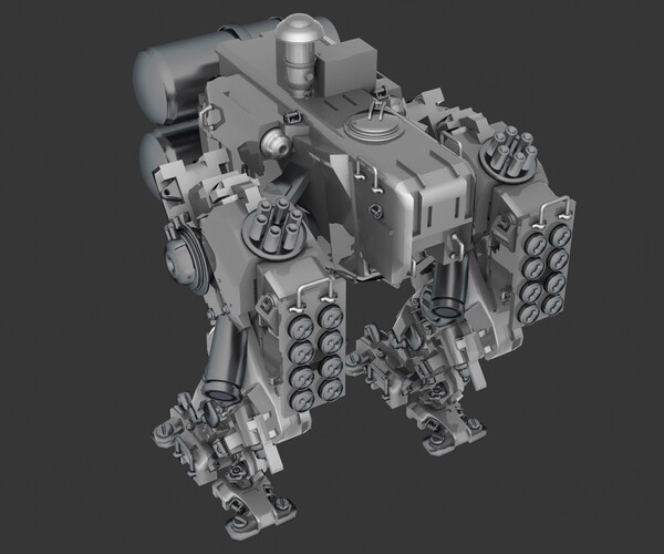 ArtStation - Heavy Mech | Resources