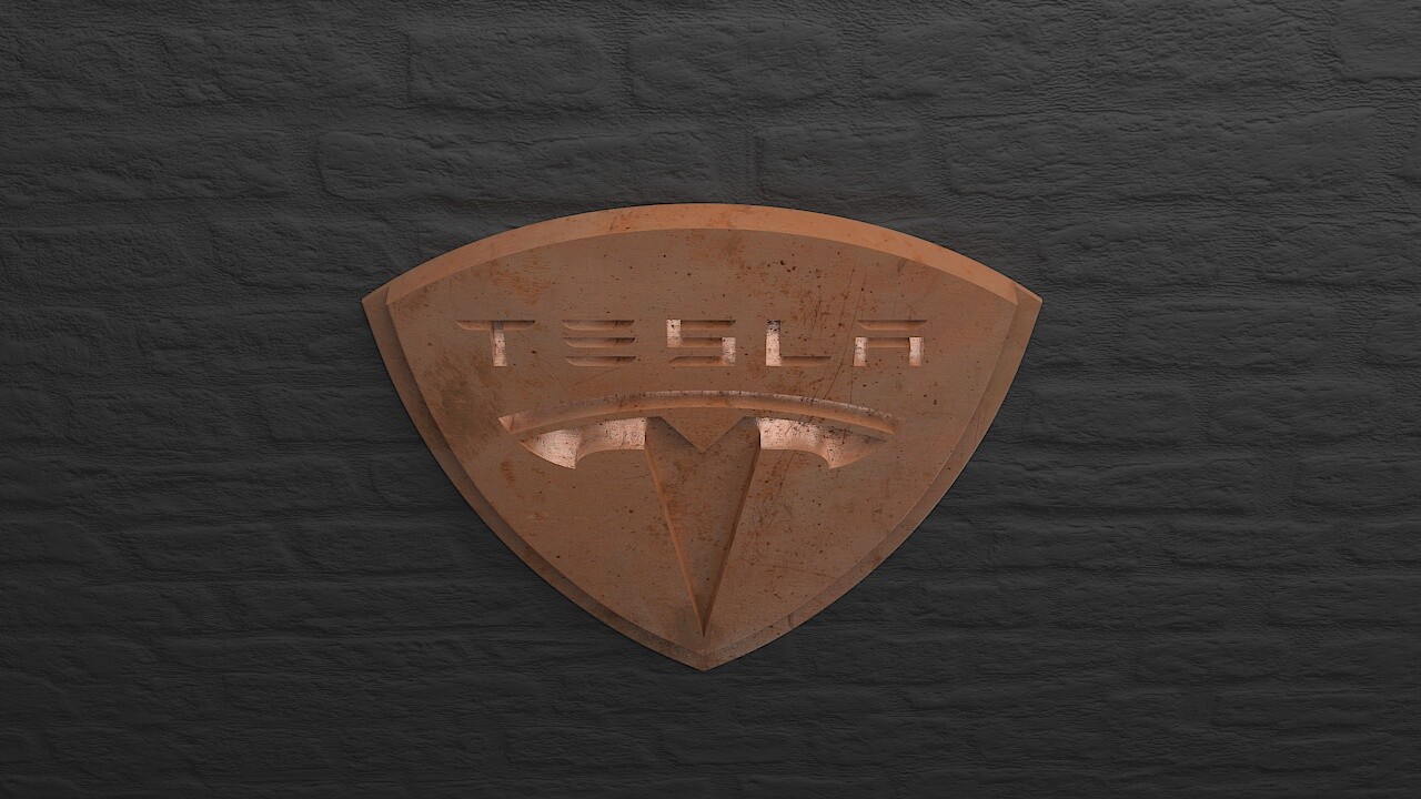 ArtStation - Tesla Logo | Resources