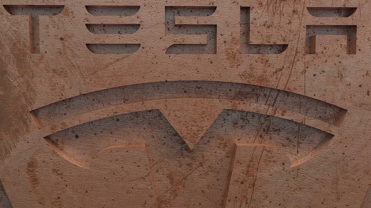 ArtStation - Tesla Logo | Resources