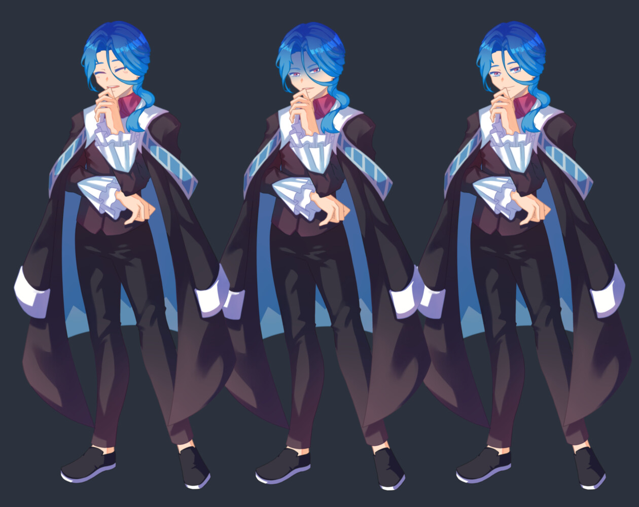 ArtStation - Visual Novel Character Asset | Game Assets