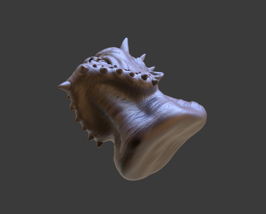 ArtStation - Head-F20_high poly sculpt | Resources