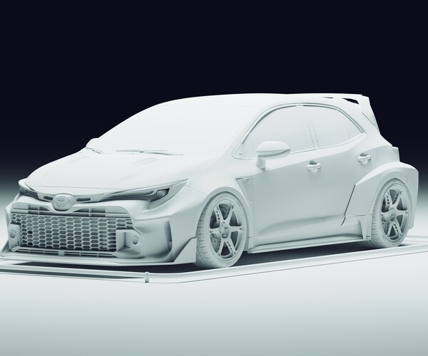 ArtStation - 2023 Toyota GR Corolla Velocity | Resources