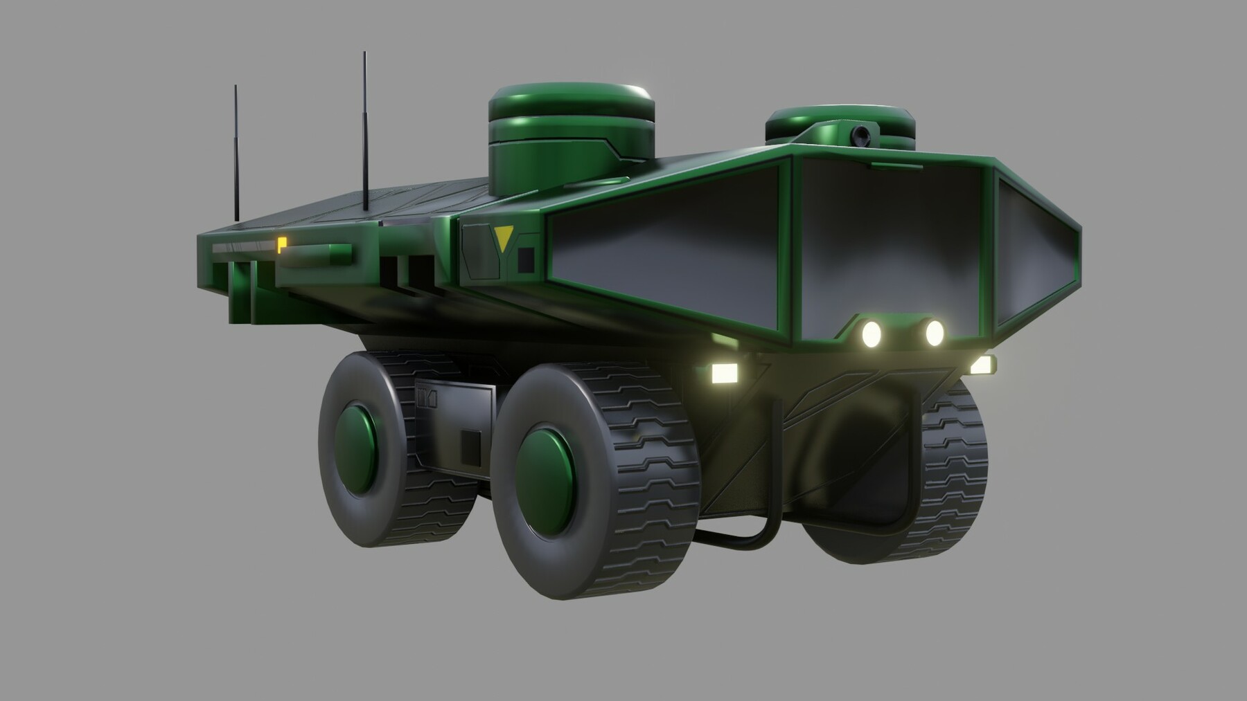 ArtStation - Sci-Fi Rover - Low Poly - Game Ready - PBR | Game Assets