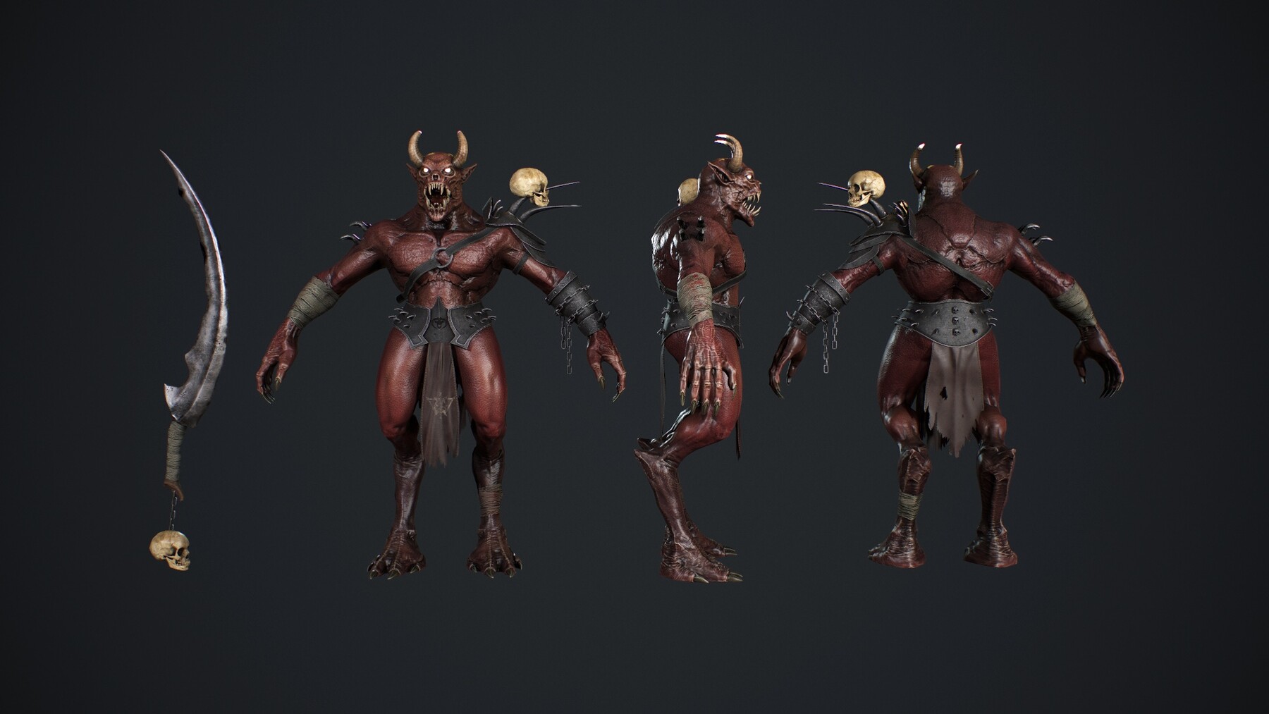 ArtStation - Demon 2 | Game Assets