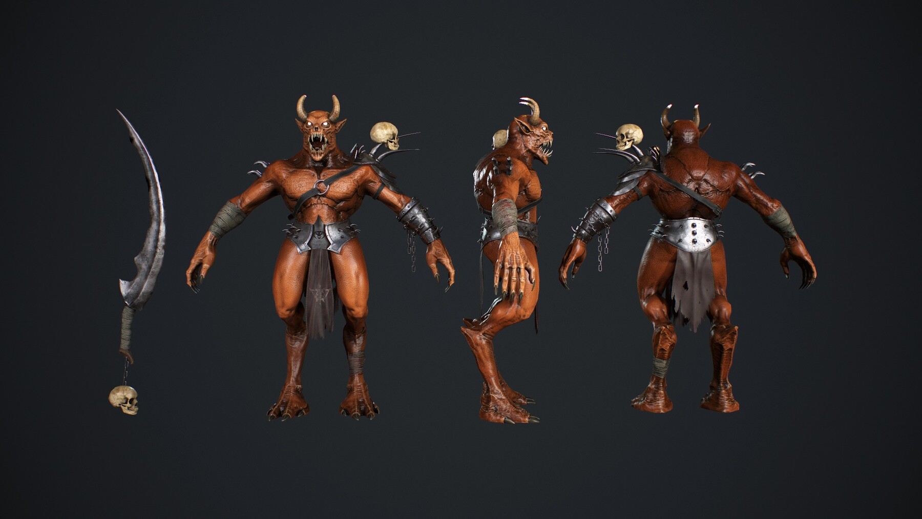 ArtStation - Demon 2 | Game Assets