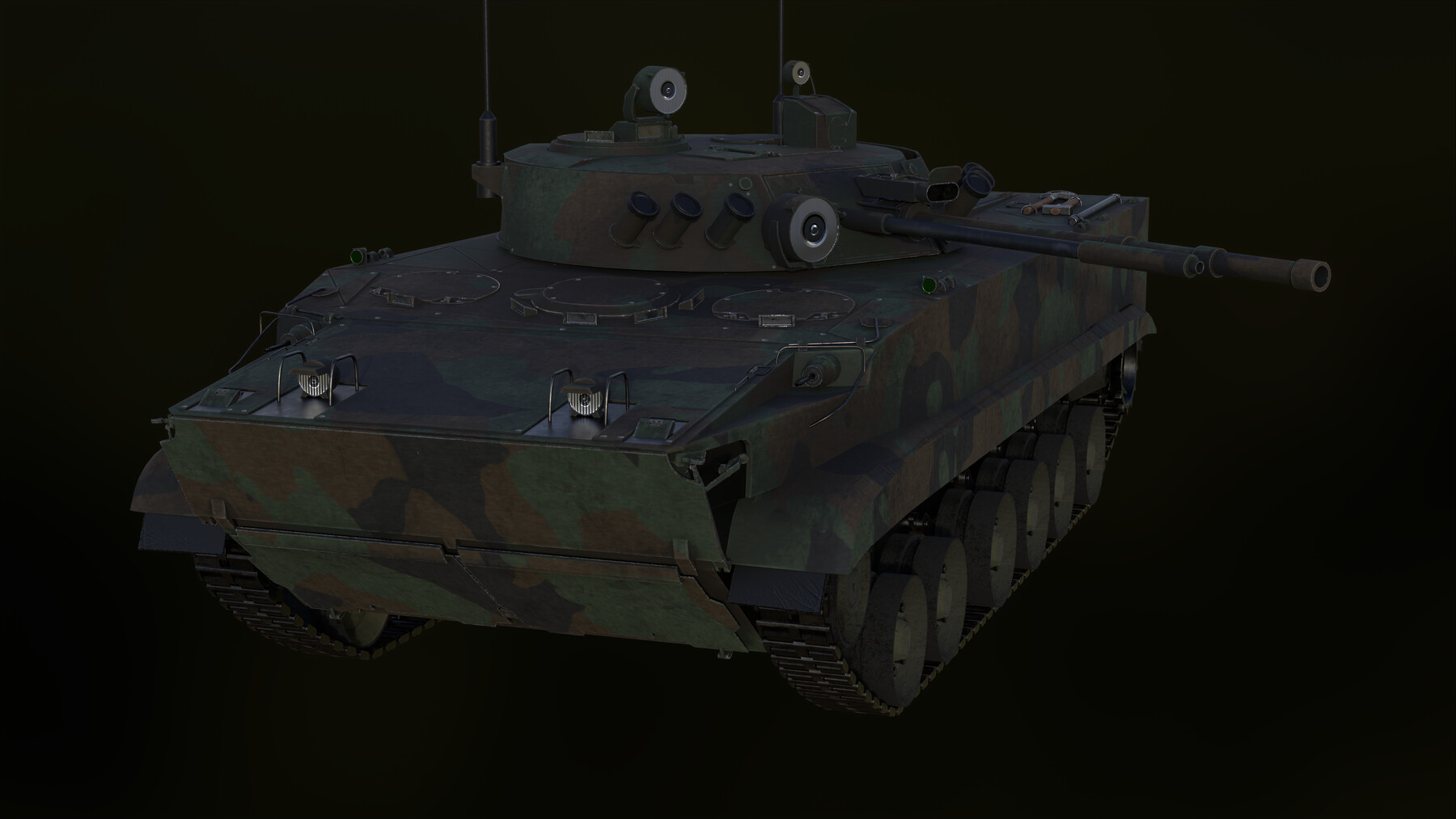 ArtStation - BMP-3 Armored Vehicle | Resources